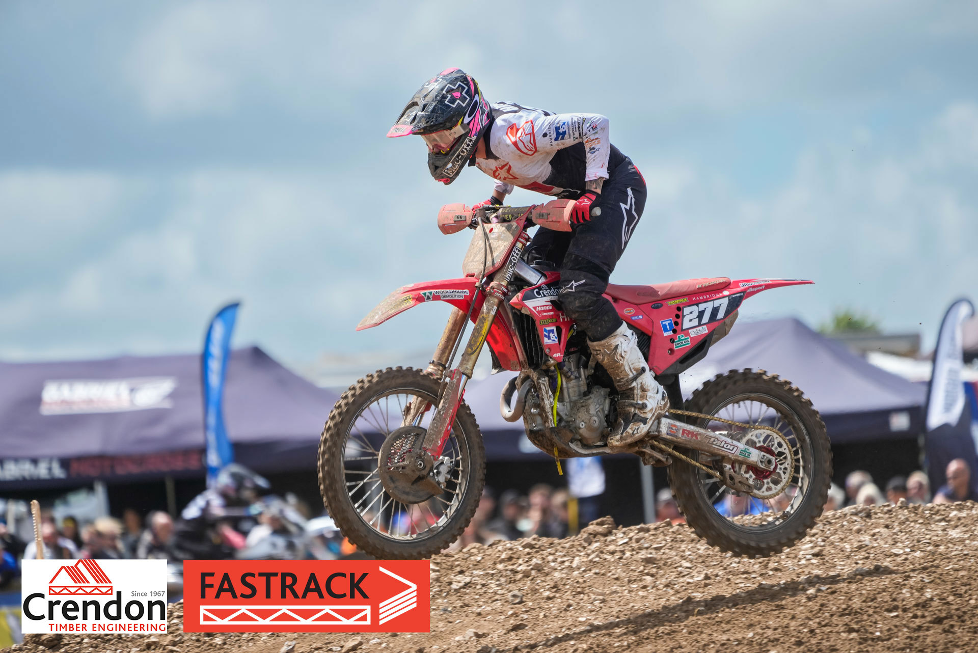Race win and podium for Searle in MX Nationals | Crendon Timber Engineering