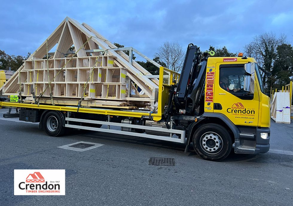 Our new HIAB lorry “The Logfather” out for its maiden journey ...