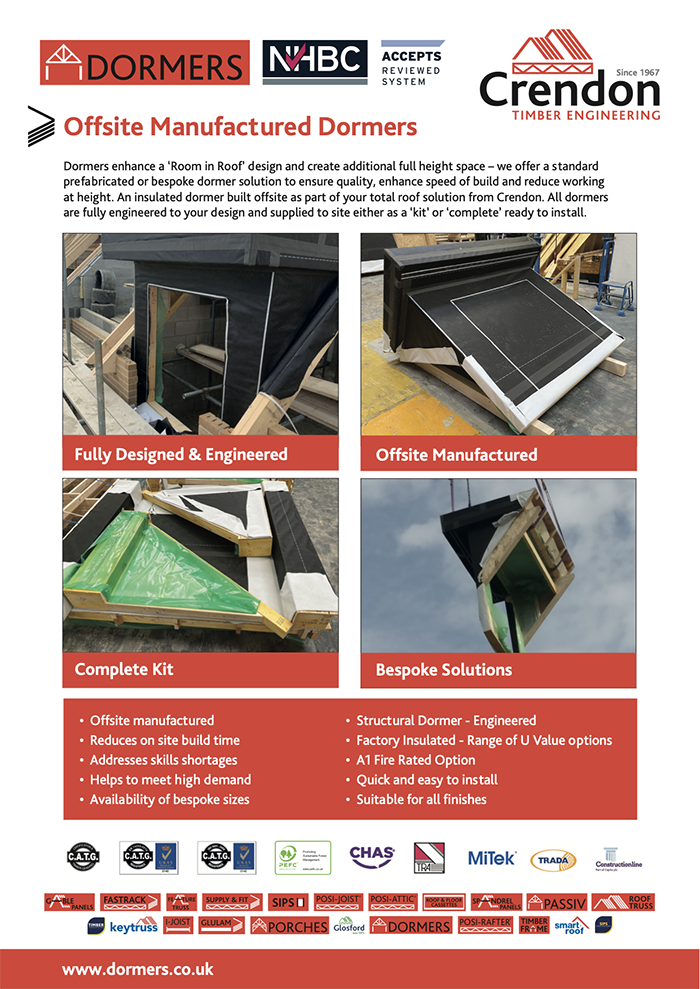 Dormers | Crendon Timber Engineering