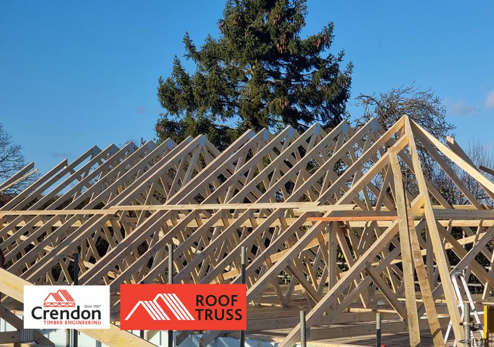 We recently supplied Roof Trusses to Heartwood by Balan Homes – the ...